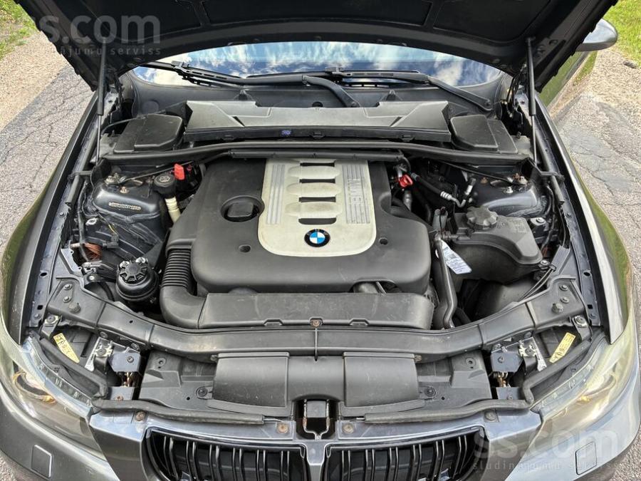 Grey BMW 330 2007 in Riga, with an engine capacity of 3.00 L and mileage of 278 thousand km for 5150 €, photo 14 on AUTOMOTO.COM.LV