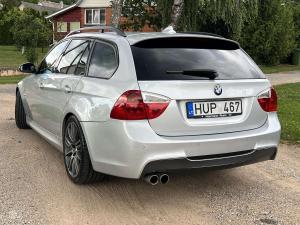 Grey BMW 330 2007 in Vilnius, with an engine capacity of 2.99 L and mileage of 395 thousand km for 4444 €, photo 9 on AUTOMOTO.COM.LV