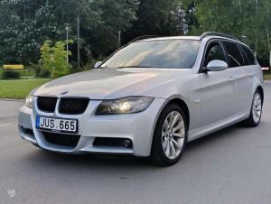 Grey BMW 330 2007 in Vilnius, with an engine capacity of 3.00 L and mileage of 351 thousand km for 3900 €, photo 10 on AUTOMOTO.COM.LV