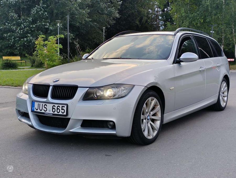 Grey BMW 330 2007 in Vilnius, with an engine capacity of 3.00 L and mileage of 351 thousand km for 3900 €, photo 10 on AUTOMOTO.COM.LV