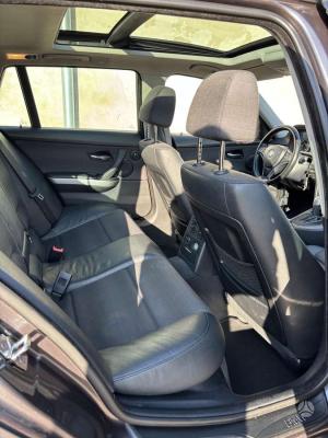 Grey BMW 330 2007 in Vilnius, with an engine capacity of 2.99 L and mileage of 272 thousand km for 4900 €, photo 13 on AUTOMOTO.COM.LV