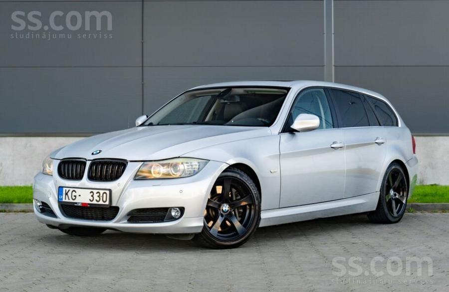 Grey BMW 330 2008 in Riga, with an engine capacity of 3.00 L and mileage of 308 thousand km for 3700 €, photo 1 on AUTOMOTO.COM.LV