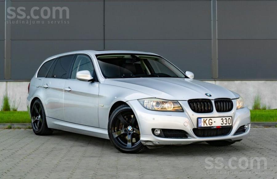 Grey BMW 330 2008 in Riga, with an engine capacity of 3.00 L and mileage of 308 thousand km for 3700 €, photo 3 on AUTOMOTO.COM.LV