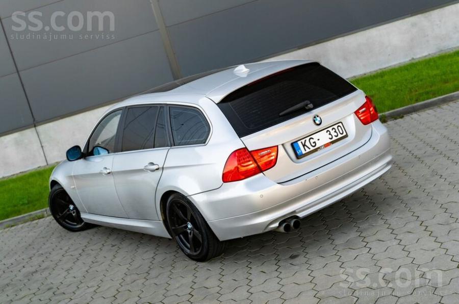 Grey BMW 330 2008 in Riga, with an engine capacity of 3.00 L and mileage of 308 thousand km for 3700 €, photo 5 on AUTOMOTO.COM.LV