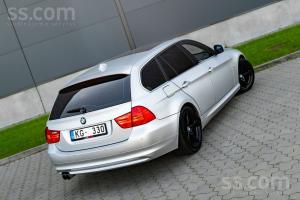 Grey BMW 330 2008 in Riga, with an engine capacity of 3.00 L and mileage of 308 thousand km for 3700 €, photo 8 on AUTOMOTO.COM.LV