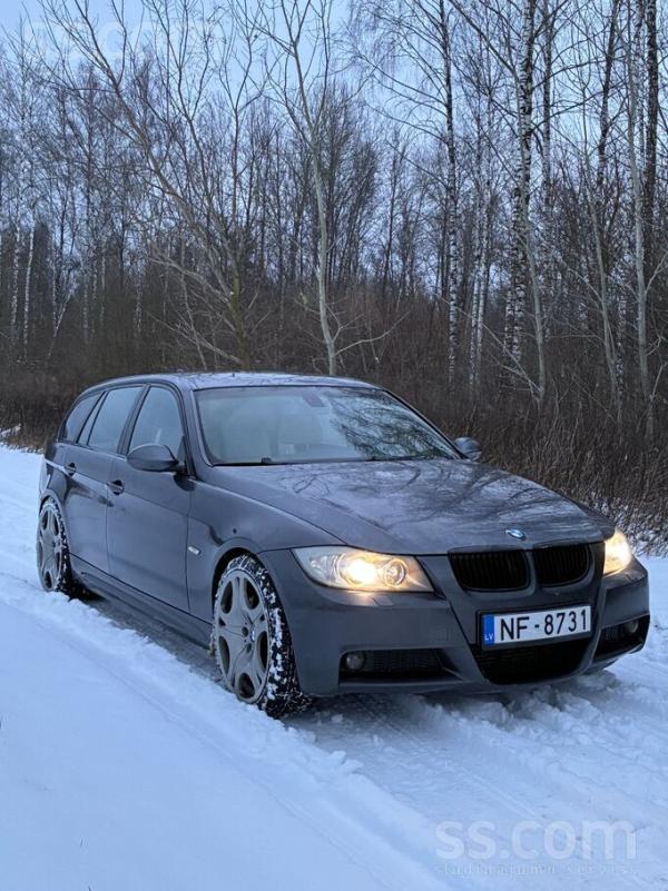 Grey BMW 330 2008 in Riga, with an engine capacity of 3.00 L and mileage of 340 thousand km for 5300 €, photo 1 on AUTOMOTO.COM.LV
