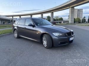 Grey BMW 330 2008 in Riga, with an engine capacity of 3.00 L and mileage of 325 thousand km for 4200 €, photo 6 on AUTOMOTO.COM.LV