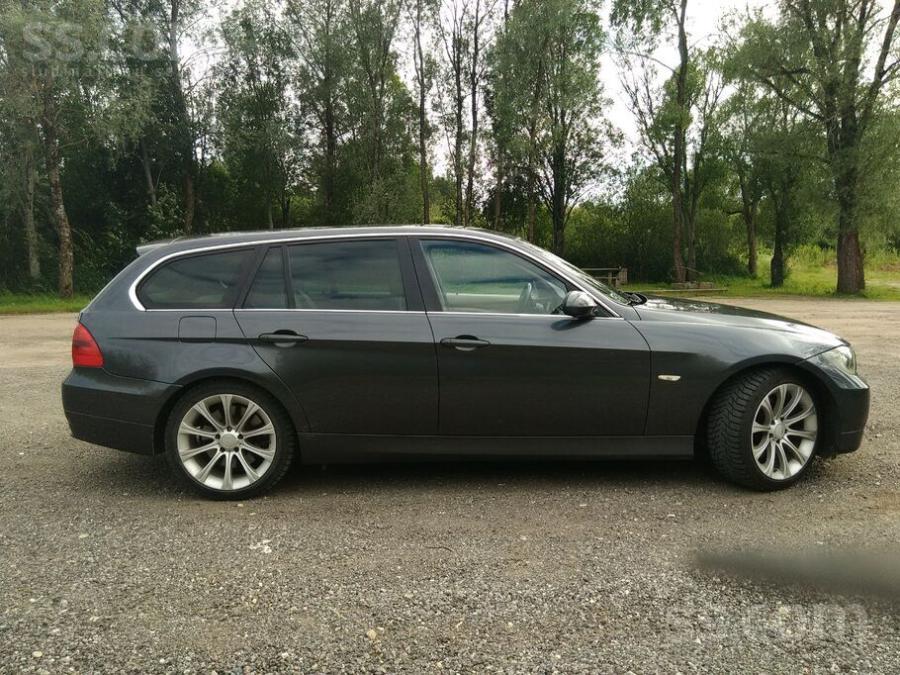 Grey BMW 330 2008 in Riga, with an engine capacity of 3.00 L and mileage of 346 thousand km for 6250 €, photo 6 on AUTOMOTO.COM.LV