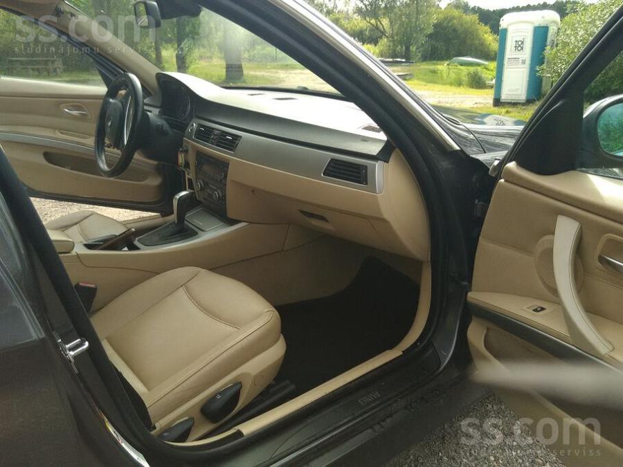 Grey BMW 330 2008 in Riga, with an engine capacity of 3.00 L and mileage of 346 thousand km for 6250 €, photo 10 on AUTOMOTO.COM.LV