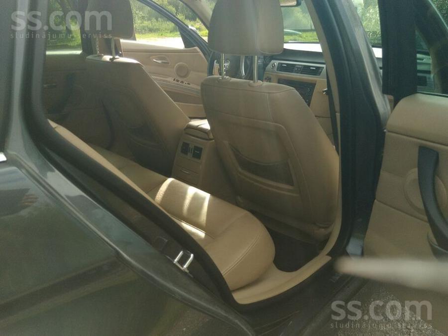 Grey BMW 330 2008 in Riga, with an engine capacity of 3.00 L and mileage of 346 thousand km for 6250 €, photo 11 on AUTOMOTO.COM.LV