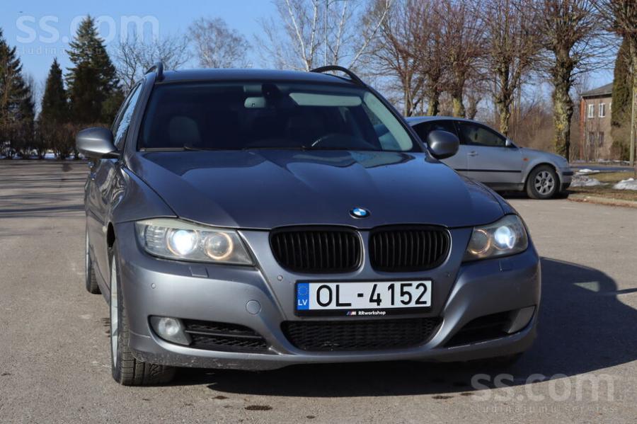 Pelēks BMW 330 2008 Bauska, ar dzinēja tilpumu 3.00 L un nobraukumu 350 tūkst. km par 5150 €, foto 1 vietnē AUTOMOTO.COM.LV