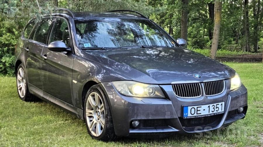 Pelēks BMW 330 2008 Rēzekne, ar dzinēja tilpumu 3.00 L un nobraukumu 359 tūkst. km par 4800 €, foto 1 vietnē AUTOMOTO.COM.LV