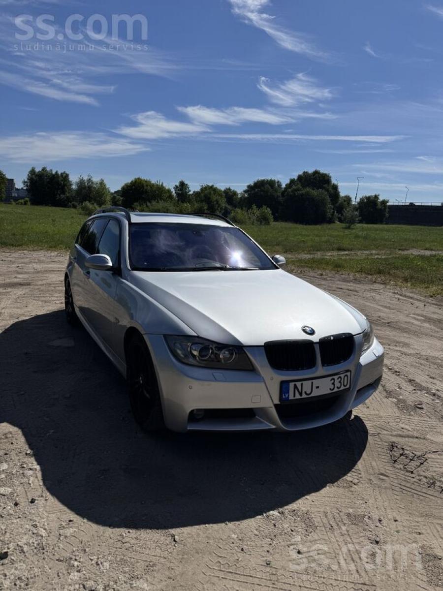 Grey BMW 330 2008 in Riga, with an engine capacity of 3.00 L and mileage of 350 thousand km for 5300 €, photo 3 on AUTOMOTO.COM.LV