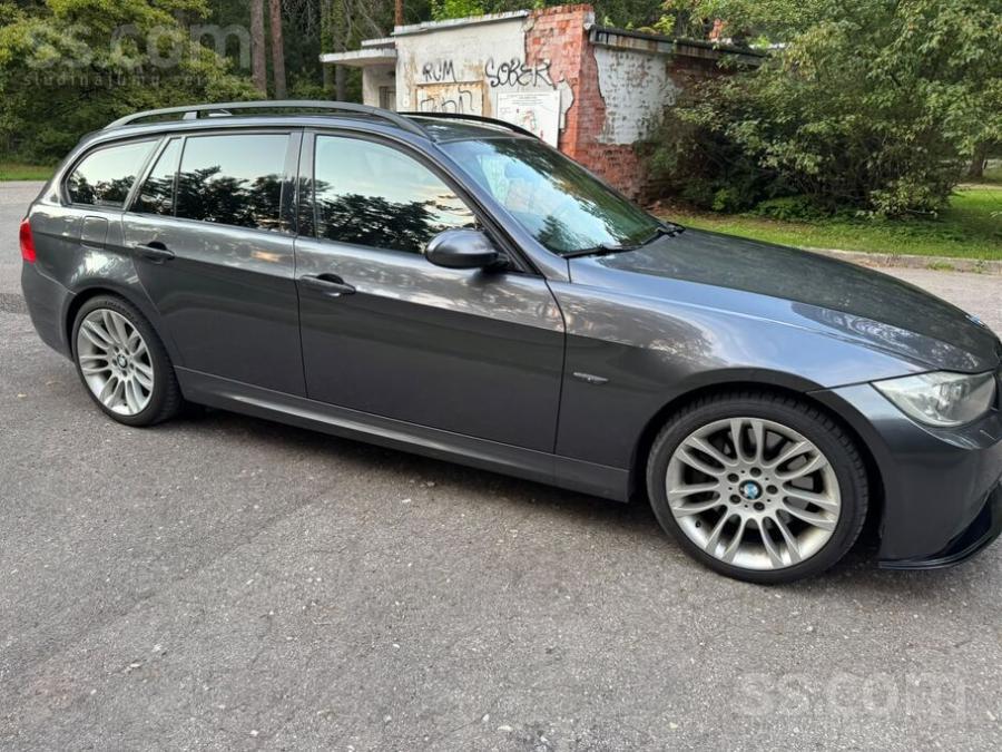 Grey BMW 330 2008 in Riga, with an engine capacity of 3.00 L and mileage of 339 thousand km for 6200 €, photo 8 on AUTOMOTO.COM.LV