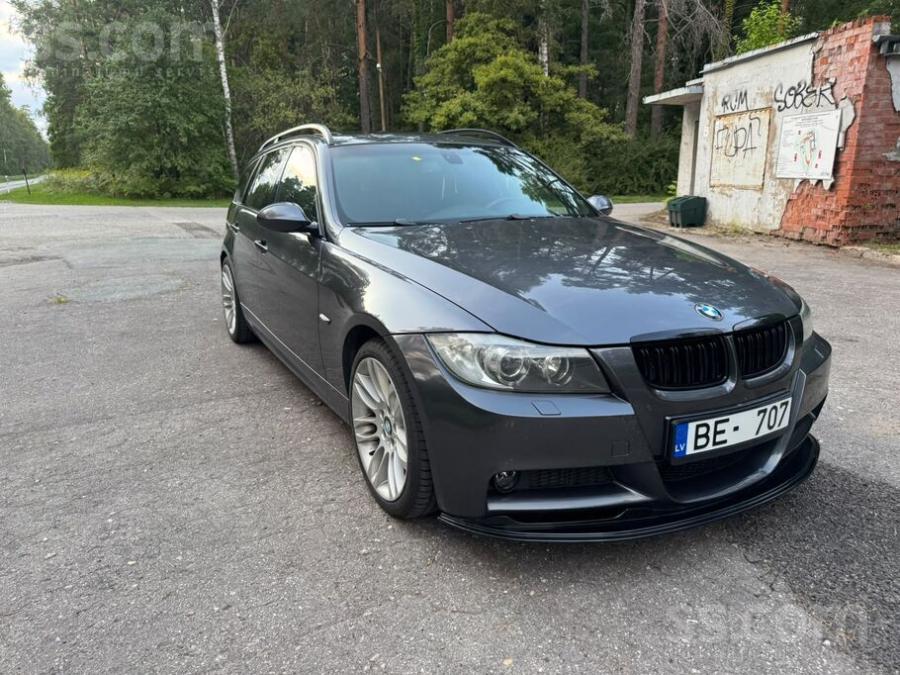 Grey BMW 330 2008 in Riga, with an engine capacity of 3.00 L and mileage of 339 thousand km for 5900 €, photo 1 on AUTOMOTO.COM.LV