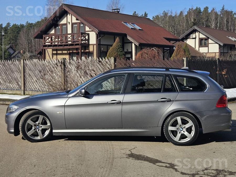 Grey BMW 330 2009 in Riga, with an engine capacity of 3.00 L and mileage of 360 thousand km for 6450 €, photo 6 on AUTOMOTO.COM.LV