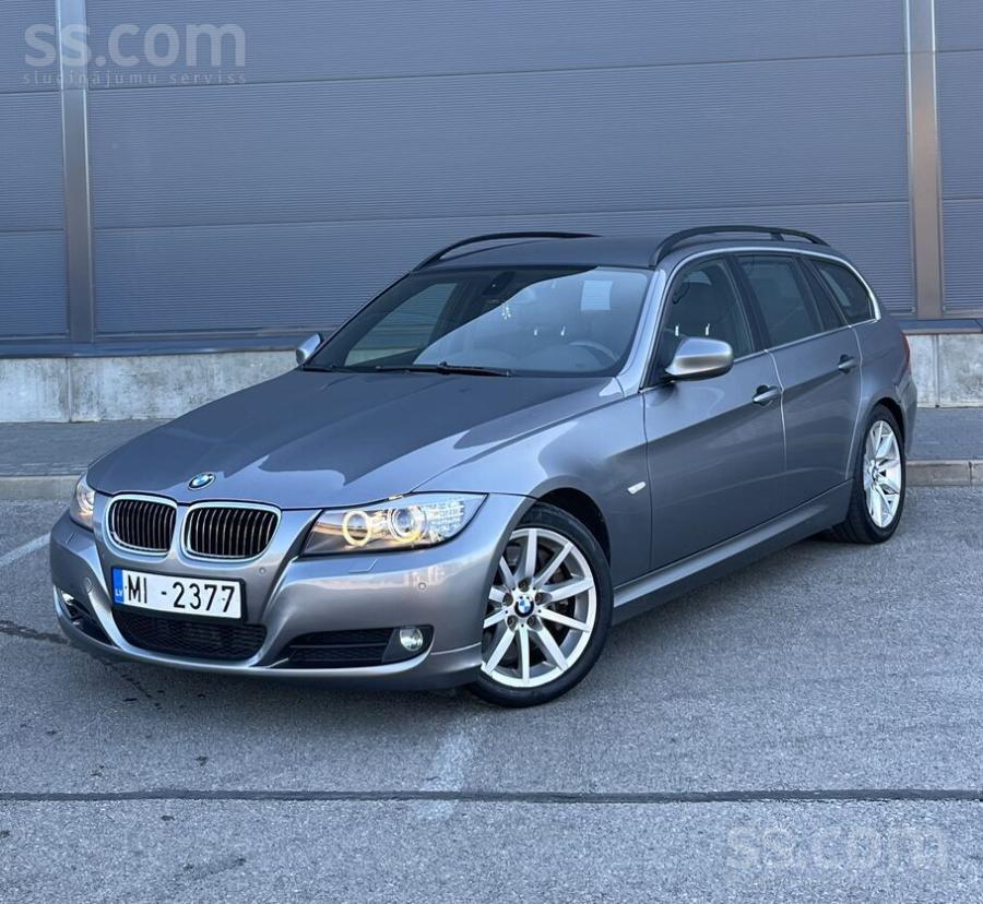 Grey BMW 330 2009 in Riga, with an engine capacity of 3.00 L and mileage of 363 thousand km for 5899 €, photo 3 on AUTOMOTO.COM.LV