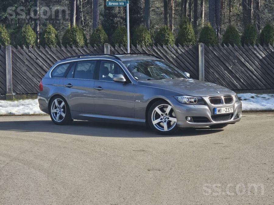 Grey BMW 330 2009 in Riga, with an engine capacity of 3.00 L and mileage of 363 thousand km for 5899 €, photo 10 on AUTOMOTO.COM.LV