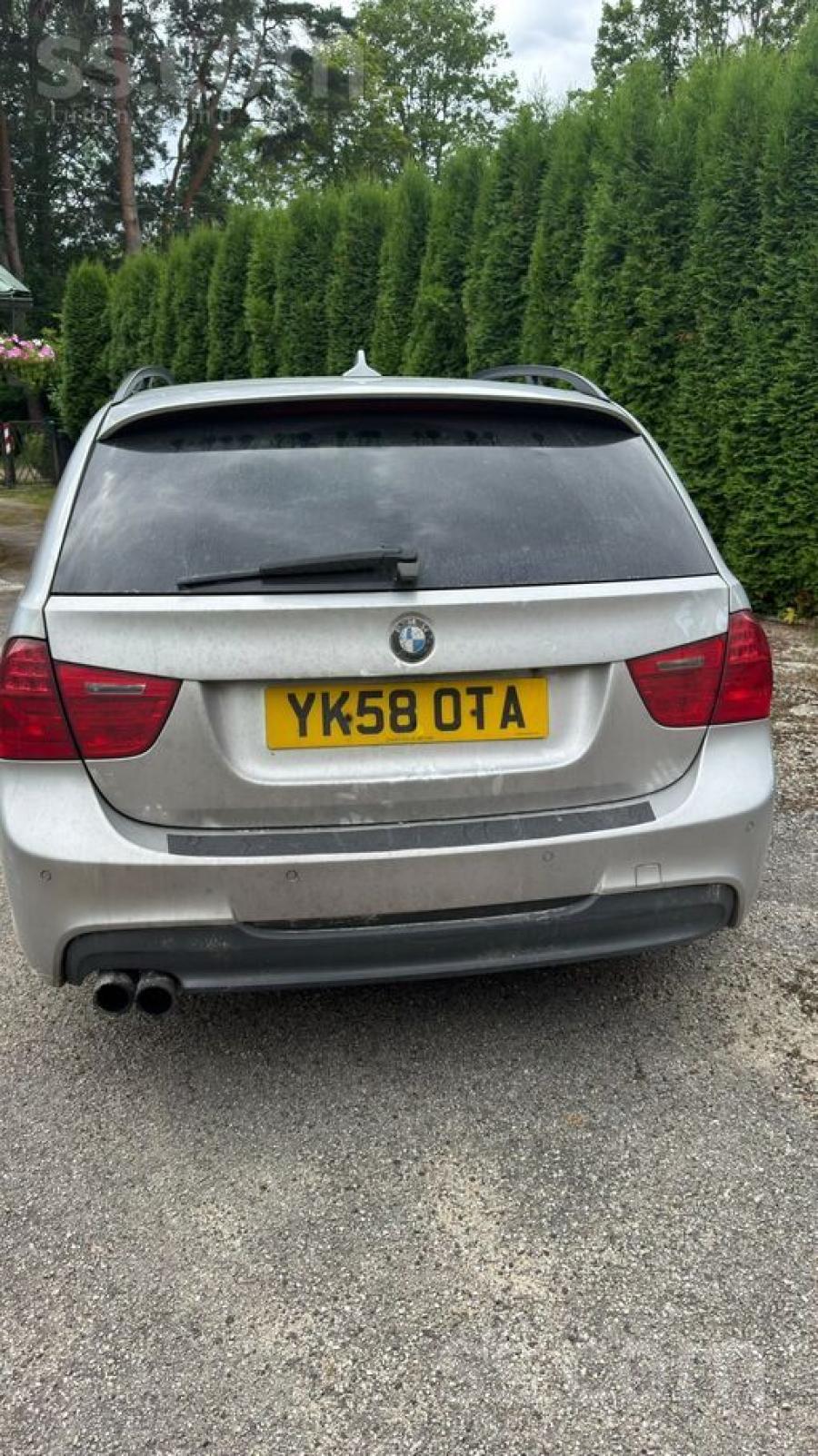 Grey BMW 330 2010 in Jelgava, with an engine capacity of 3.00 L and mileage of 220 thousand km for 3750 €, photo 4 on AUTOMOTO.COM.LV