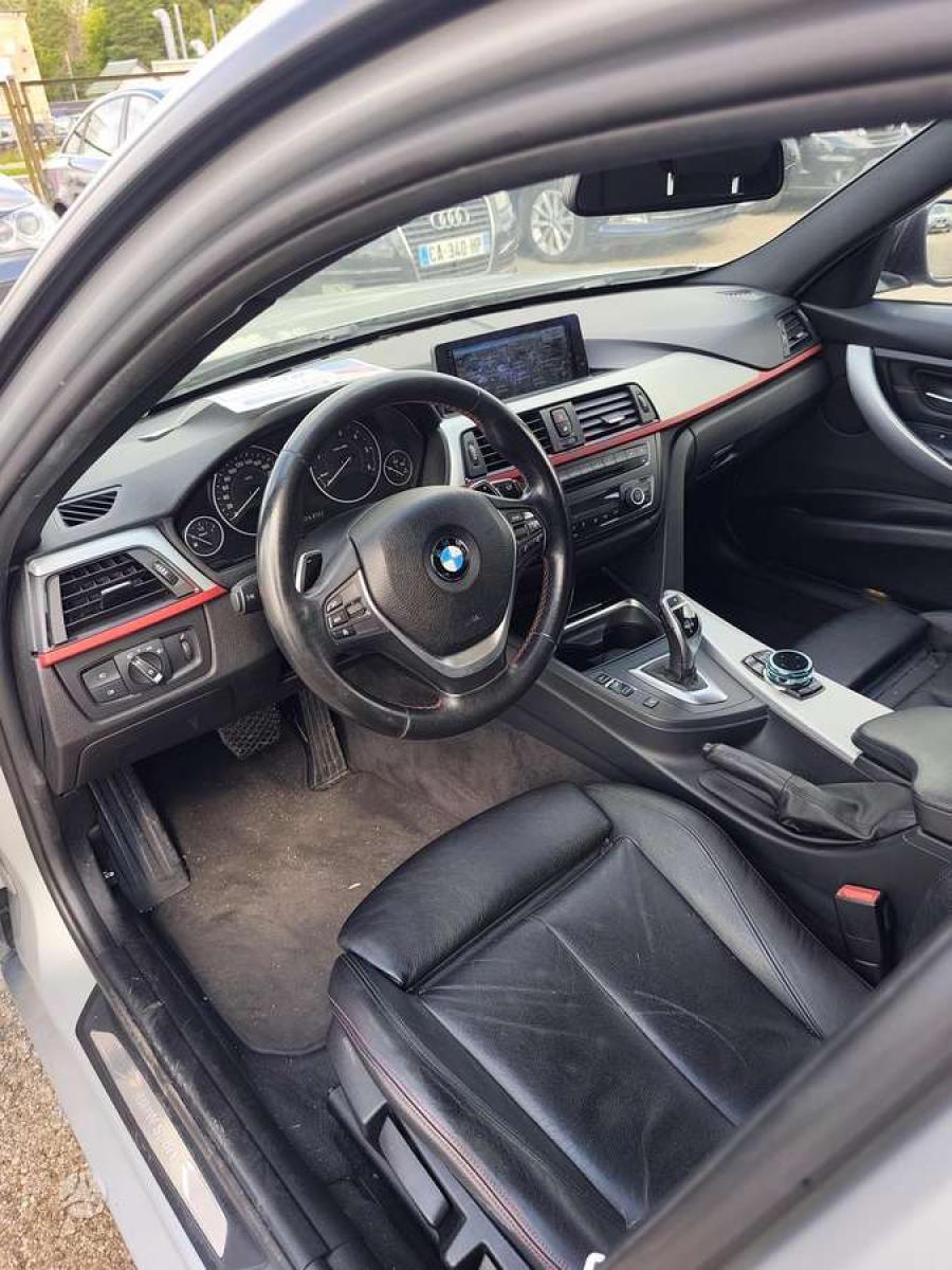 Grey BMW 330 2012 in Utena, with an engine capacity of 2.99 L and mileage of 390 thousand km for 7500 €, photo 10 on AUTOMOTO.COM.LV
