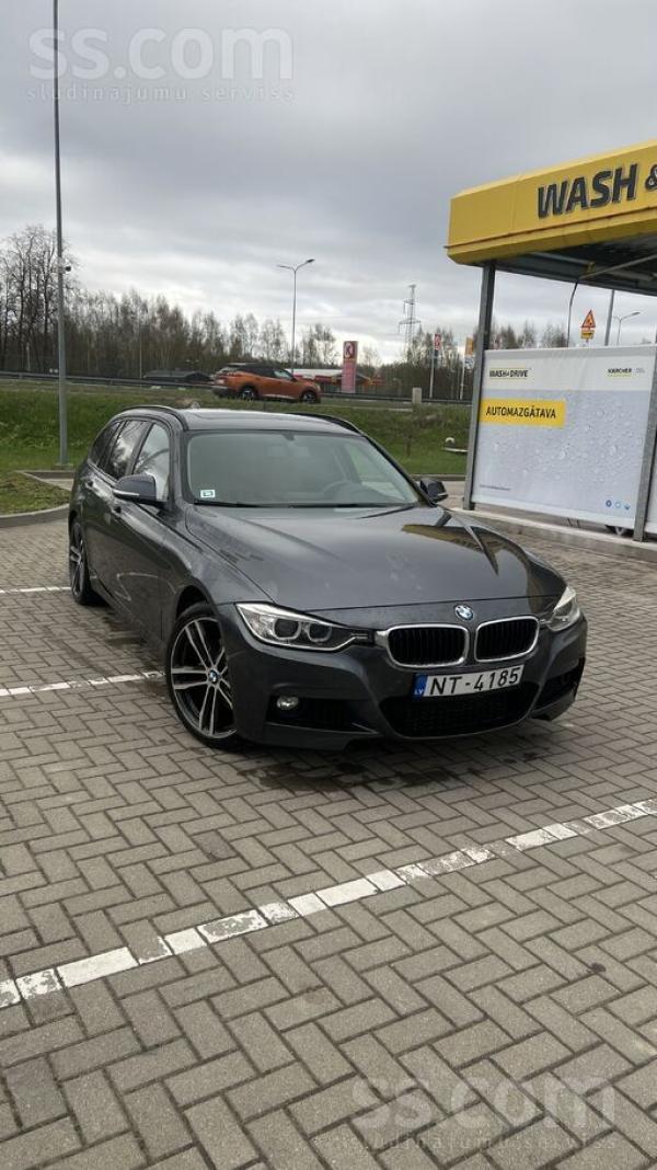 Grey BMW 330 2013 in Riga, with an engine capacity of 3.00 L and mileage of 323 thousand km for 9300 €, photo 2 on AUTOMOTO.COM.LV