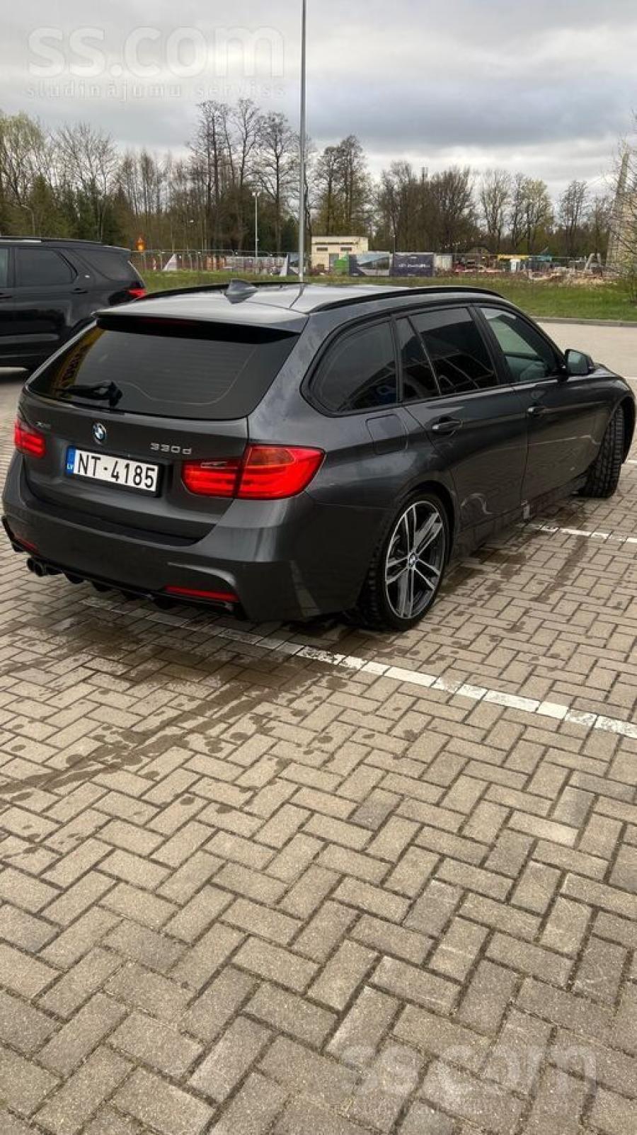 Grey BMW 330 2013 in Riga, with an engine capacity of 3.00 L and mileage of 323 thousand km for 9400 €, photo 6 on AUTOMOTO.COM.LV