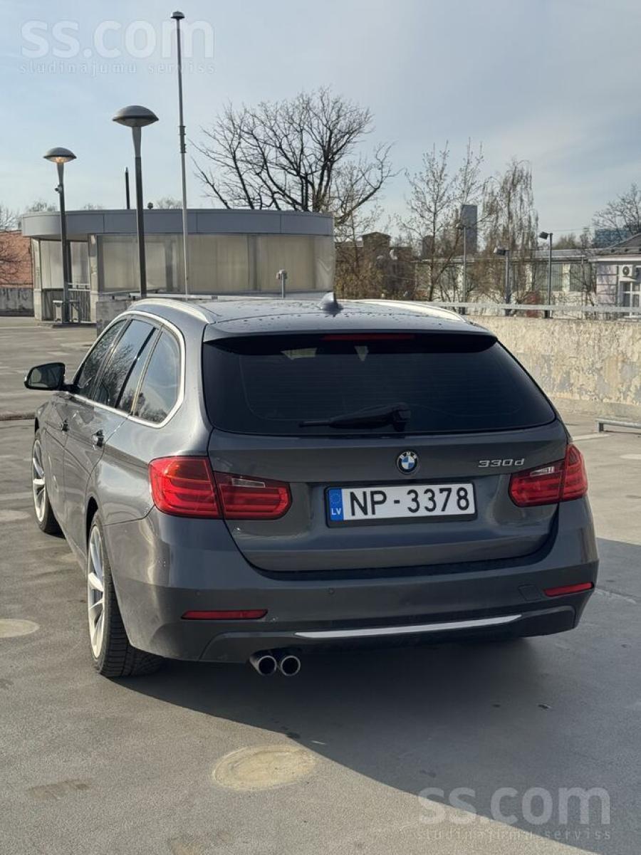 Grey BMW 330 2013 in Riga, with an engine capacity of 3.00 L and mileage of 312 thousand km for 8100 €, photo 5 on AUTOMOTO.COM.LV