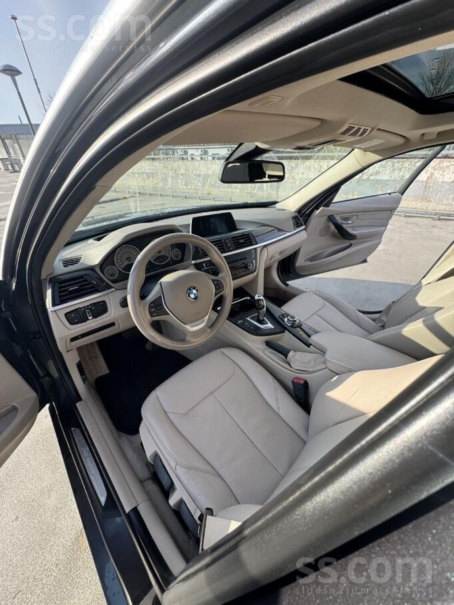 Grey BMW 330 2013 in Riga, with an engine capacity of 3.00 L and mileage of 312 thousand km for 8100 €, photo 10 on AUTOMOTO.COM.LV