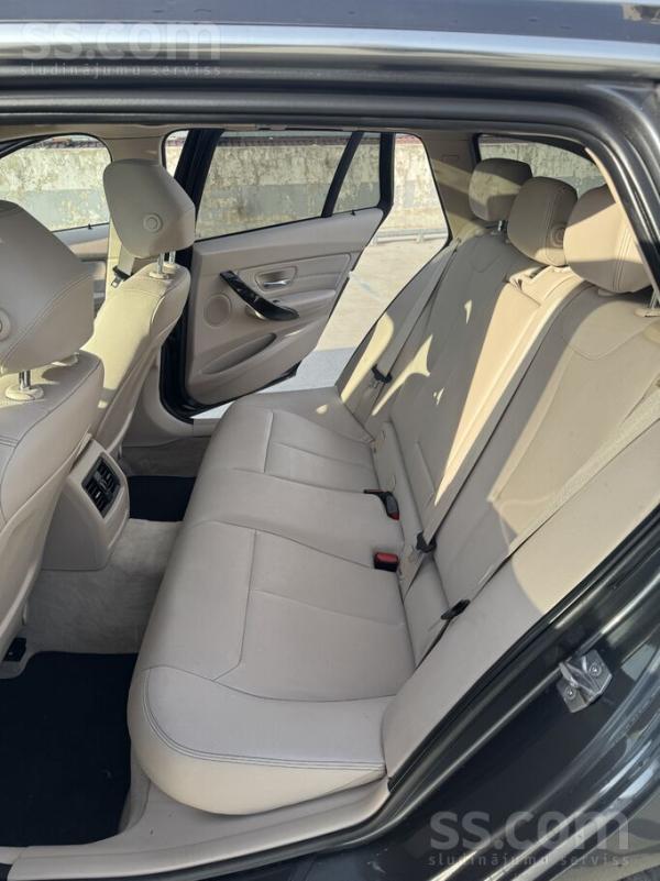 Grey BMW 330 2013 in Riga, with an engine capacity of 3.00 L and mileage of 312 thousand km for 8100 €, photo 10 on AUTOMOTO.COM.LV