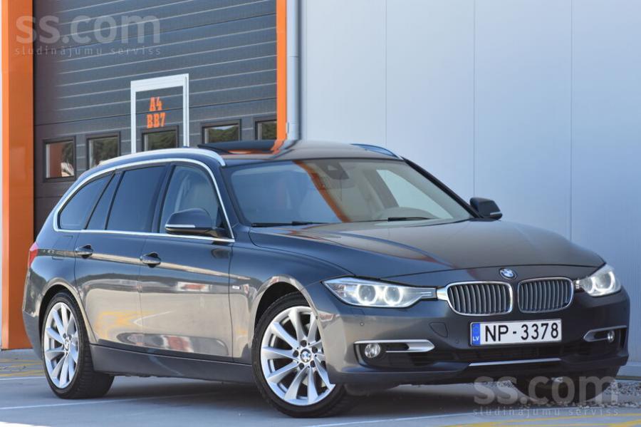 Grey BMW 330 2013 in Riga, with an engine capacity of 3.00 L and mileage of 0 thousand km for 7990 €, photo 5 on AUTOMOTO.COM.LV