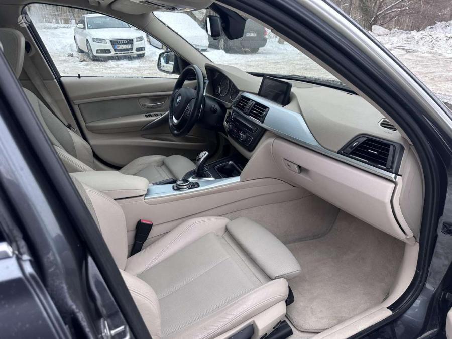 Pelēks BMW 330 2014 Viļņa, ar dzinēja tilpumu 2.99 L un nobraukumu 273 tūkst. km par 8500 €, foto 13 vietnē AUTOMOTO.COM.LV