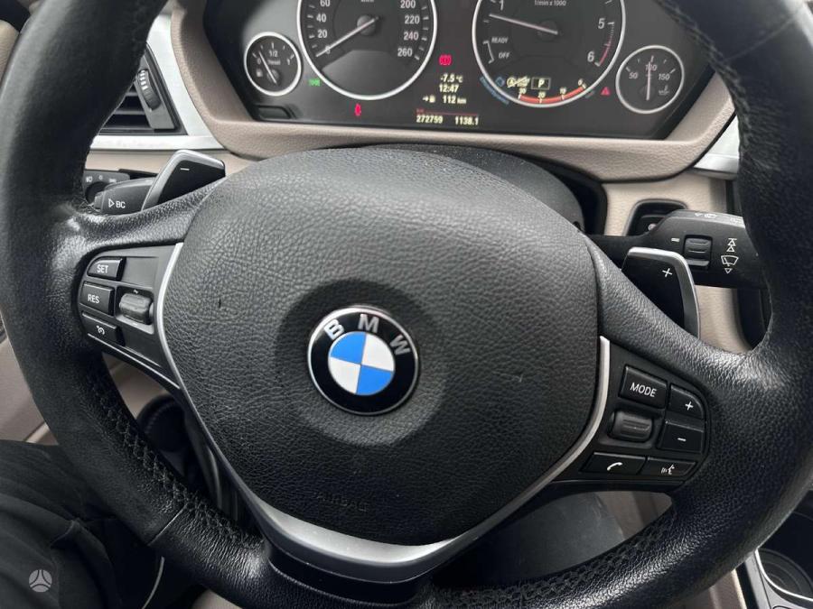 Pelēks BMW 330 2014 Viļņa, ar dzinēja tilpumu 2.99 L un nobraukumu 273 tūkst. km par 8500 €, foto 28 vietnē AUTOMOTO.COM.LV