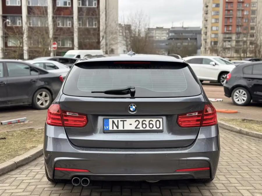 Grey BMW 330 2015 in Riga, with an engine capacity of 3.00 L and mileage of 307 thousand km for 9990 €, photo 6 on AUTOMOTO.COM.LV