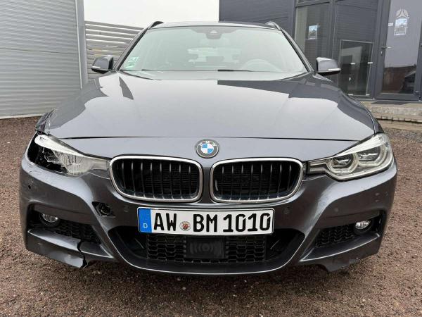 Grey BMW 330 2017 in Utena, with an engine capacity of 2.99 L and mileage of 297 thousand km for 9600 €, photo 3 on AUTOMOTO.COM.LV