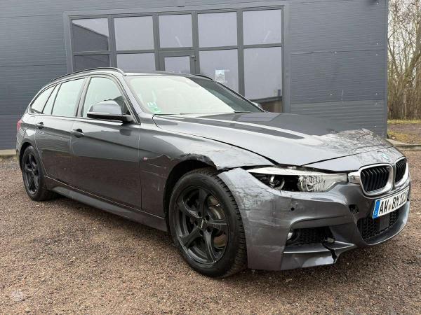 Grey BMW 330 2017 in Utena, with an engine capacity of 2.99 L and mileage of 297 thousand km for 9600 €, photo 4 on AUTOMOTO.COM.LV