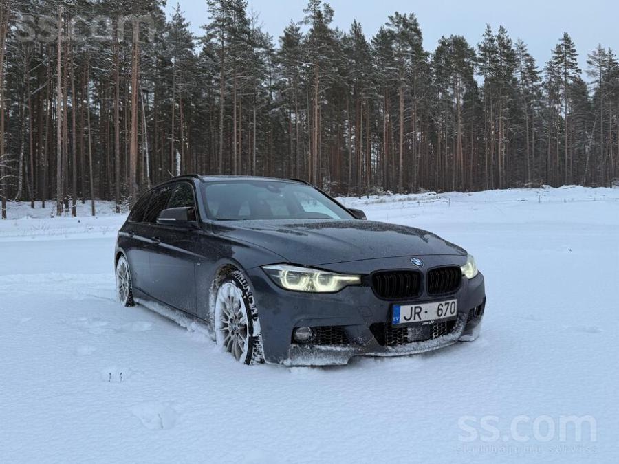 Grey BMW 330 2018 in Riga, with an engine capacity of 3.00 L and mileage of 256 thousand km for 16200 €, photo 3 on AUTOMOTO.COM.LV