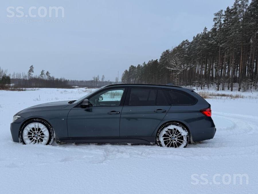 Grey BMW 330 2018 in Riga, with an engine capacity of 3.00 L and mileage of 256 thousand km for 16200 €, photo 4 on AUTOMOTO.COM.LV