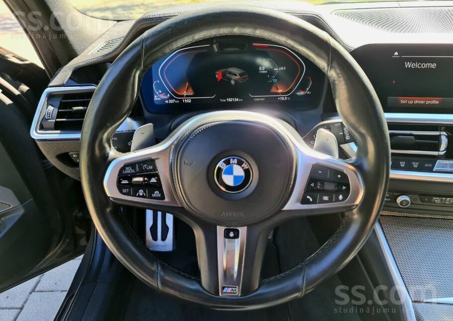 Pelēks BMW 330 2020 Rīga, ar dzinēja tilpumu 3.00 L un nobraukumu 162 tūkst. km par 27900 €, foto 9 vietnē AUTOMOTO.COM.LV