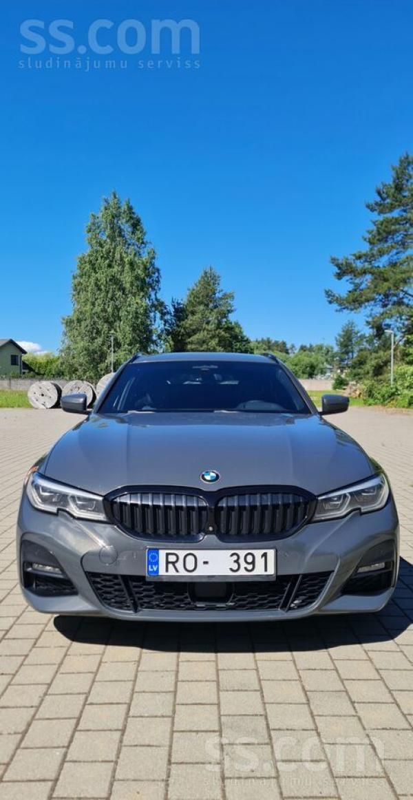 Grey BMW 330 2020 in Riga, with an engine capacity of 3.00 L and mileage of 162 thousand km for 26900 €, photo 6 on AUTOMOTO.COM.LV