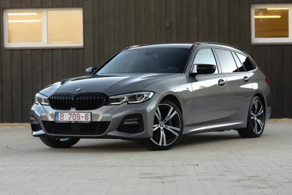 Grey BMW 330 2020 in Jelgava, with an engine capacity of 2.00 L and mileage of 173 thousand km for 24000 €, photo 1 on AUTOMOTO.COM.LV