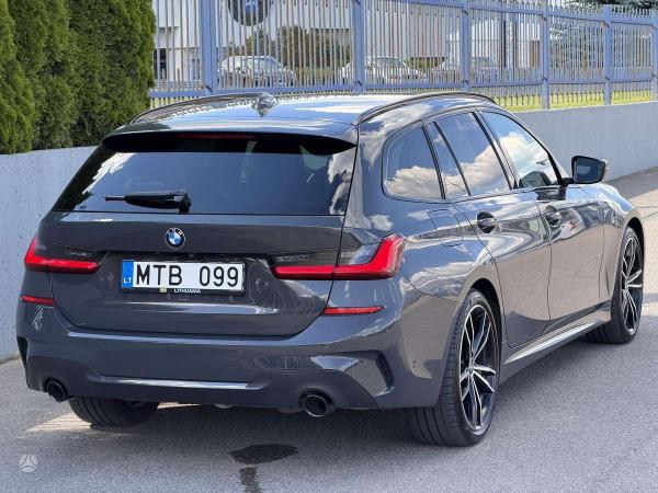 Grey BMW 330 2020 in Vilnius, with an engine capacity of 2.99 L and mileage of 103 thousand km for 31000 €, photo 6 on AUTOMOTO.COM.LV