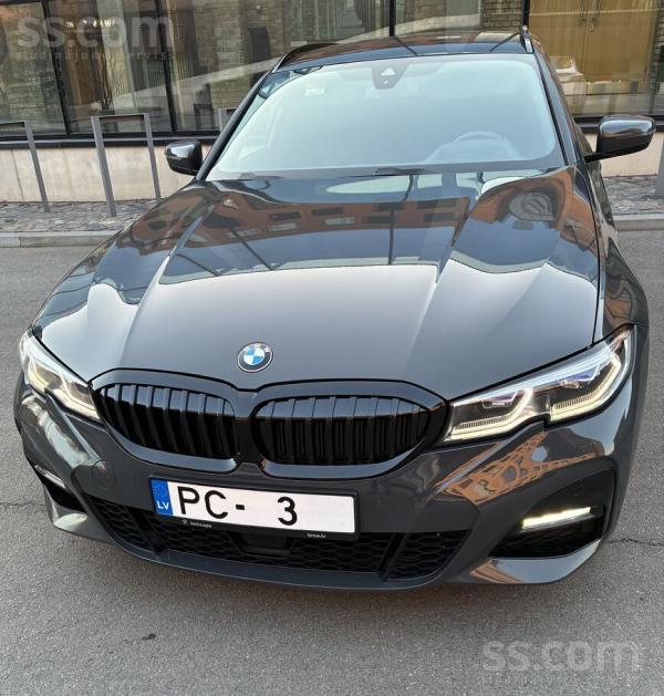 Grey BMW 330 2021 in Riga, with an engine capacity of 2.00 L and mileage of 158 thousand km for 28700 €, photo 4 on AUTOMOTO.COM.LV