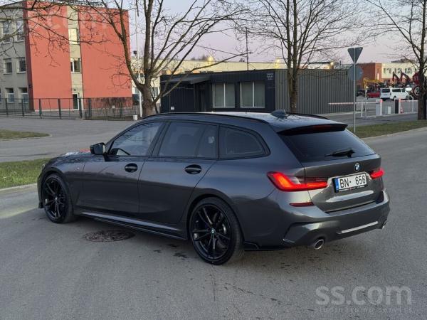 Grey BMW 330 2021 in Riga, with an engine capacity of 3.00 L and mileage of 248 thousand km for 23500 €, photo 6 on AUTOMOTO.COM.LV