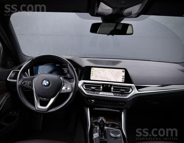 Grey BMW 330 2021 in Riga, with an engine capacity of 2.00 L and mileage of 154 thousand km for 22495 €, photo 9 on AUTOMOTO.COM.LV