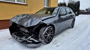 Grey BMW 330 2023 in Taurage, with an engine capacity of 2.00 L and mileage of 25 thousand km for 15400 €, photo 4 on AUTOMOTO.COM.LV