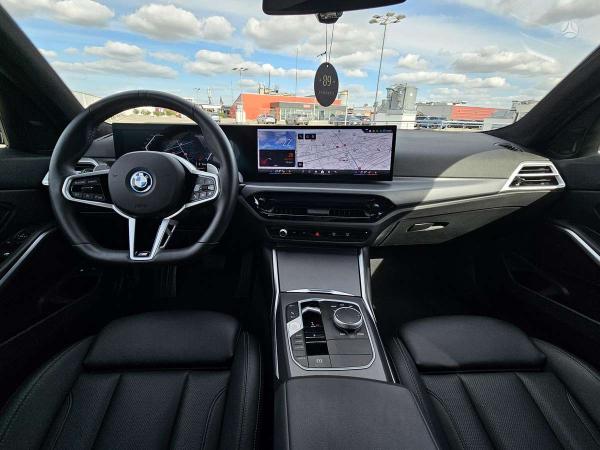 Grey BMW 330 2024 in Siauliai, with an engine capacity of 2.00 L and mileage of 35 thousand km for 35900 €, photo 6 on AUTOMOTO.COM.LV