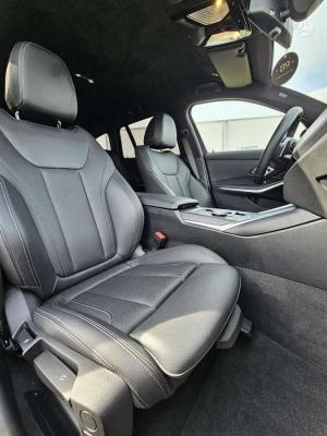 Grey BMW 330 2024 in Siauliai, with an engine capacity of 2.00 L and mileage of 35 thousand km for 35900 €, photo 31 on AUTOMOTO.COM.LV