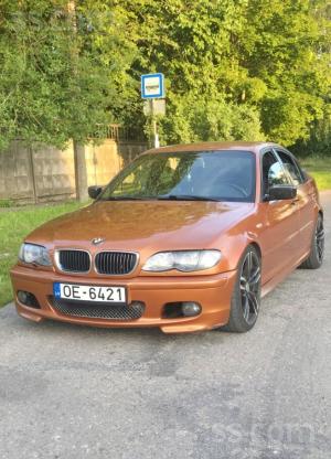 Orange BMW 330 2001 in Riga, with an engine capacity of 3.00 L and mileage of 369 thousand km for 2790 €, photo  on AUTOMOTO.COM.LV