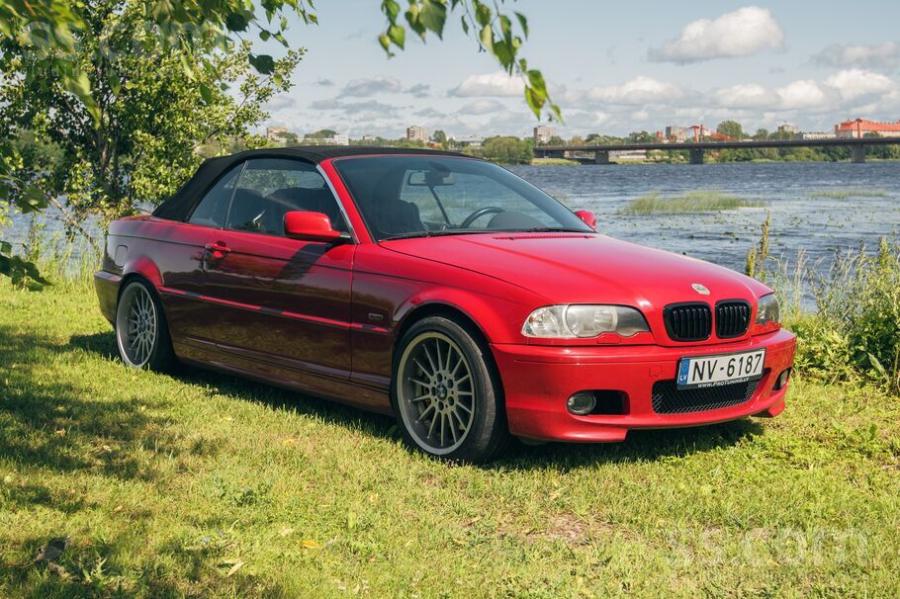 Red BMW 330 2000 in Riga, with an engine capacity of 3.00 L and mileage of 290 thousand km for 4050 €, photo 1 on AUTOMOTO.COM.LV