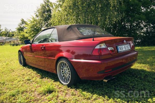 Red BMW 330 2000 in Riga, with an engine capacity of 3.00 L and mileage of 290 thousand km for 4050 €, photo 4 on AUTOMOTO.COM.LV